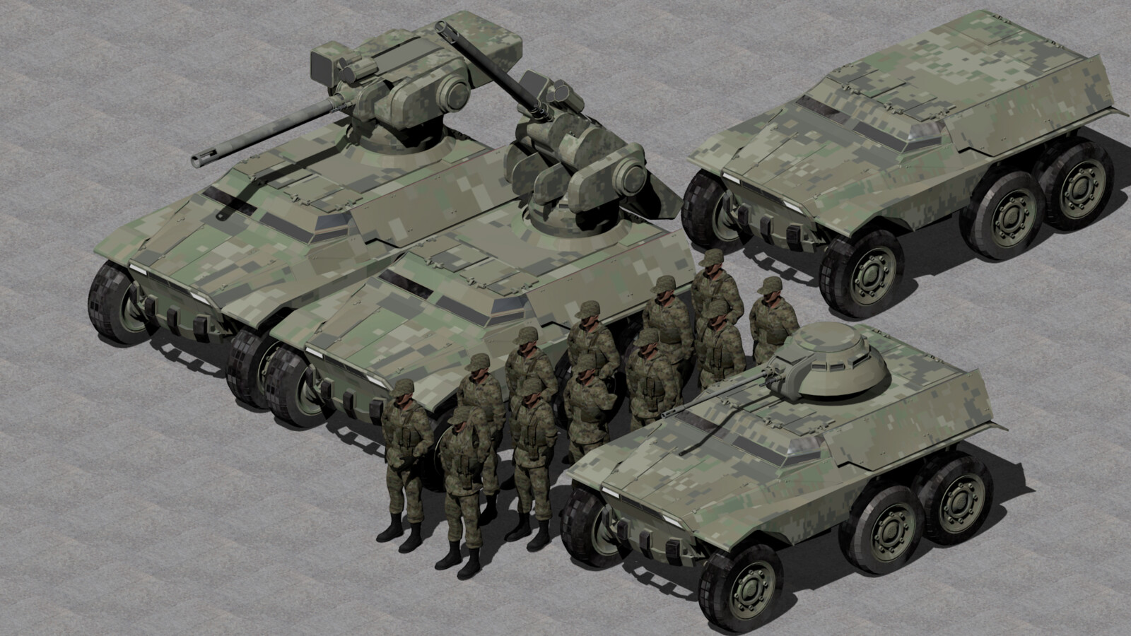 William Byrd - XM800 Armored Reconnaissance Scout Vehicle