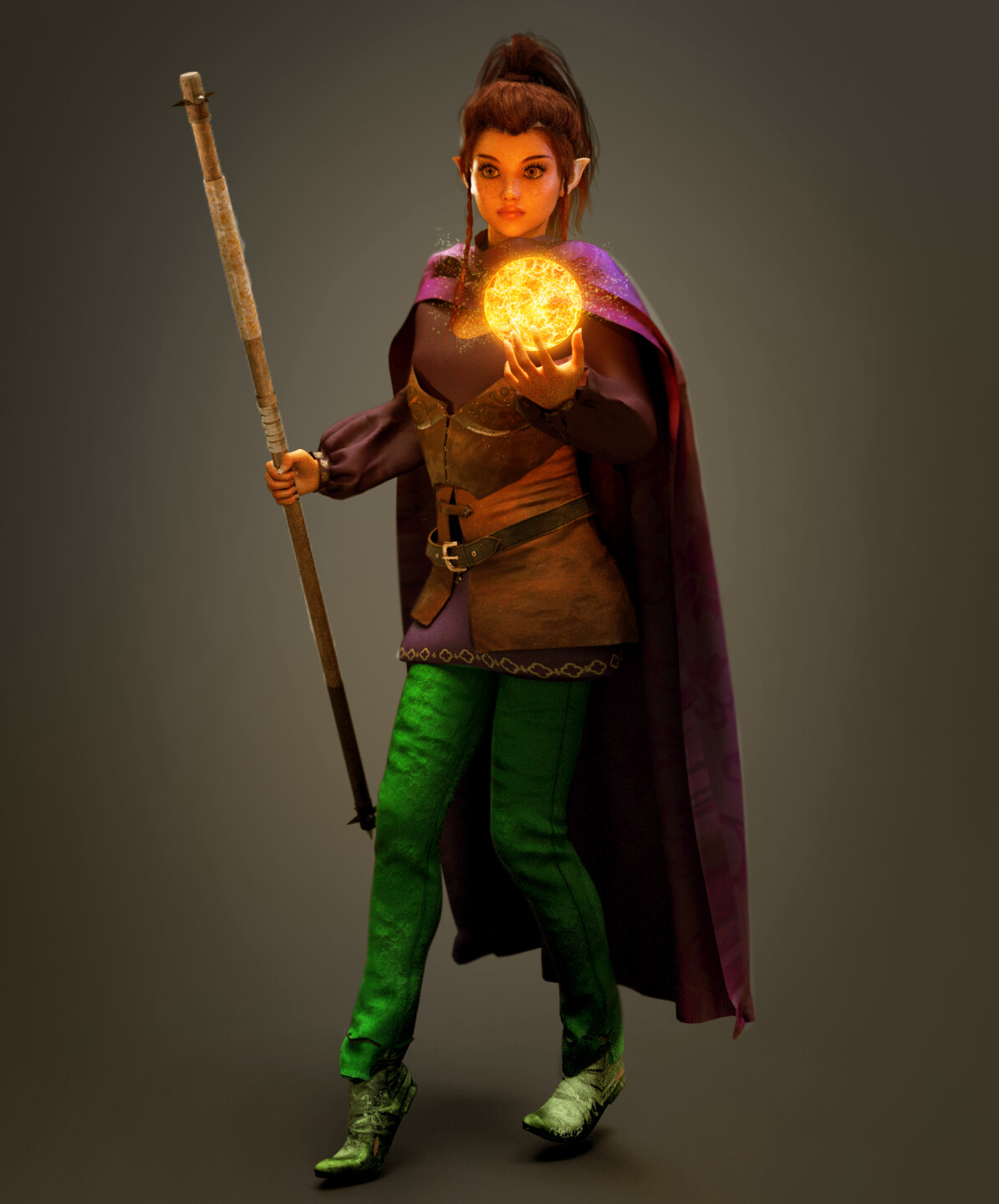 ArtStation - Female Elf Character