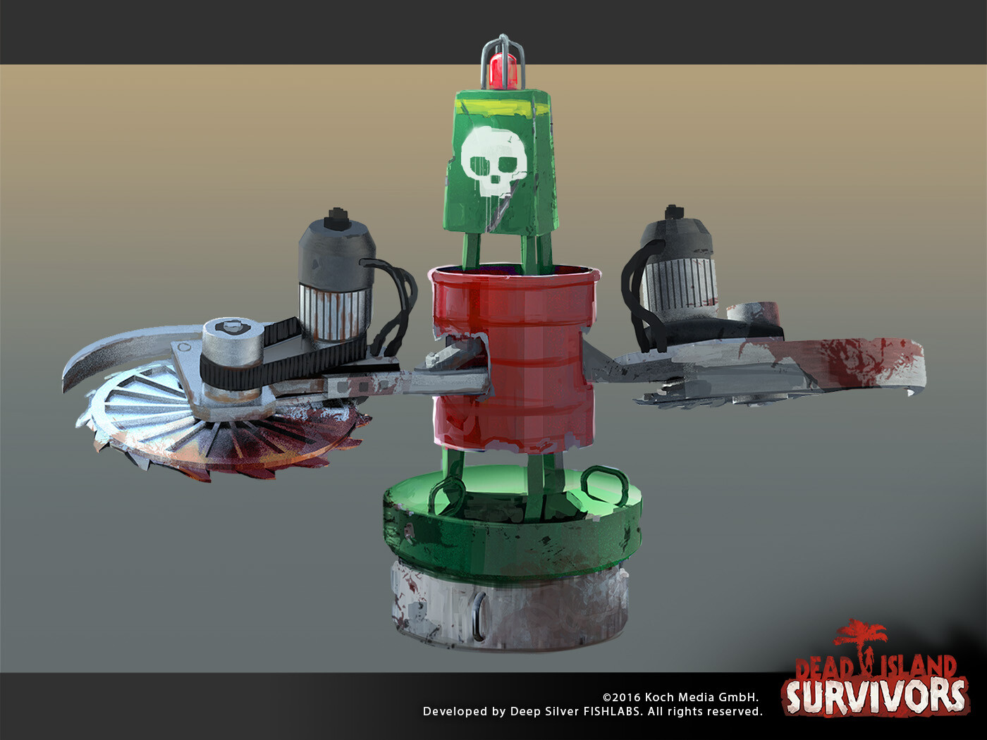 Martin Elsaesser - Dead Island: Survivors - Trap Designs