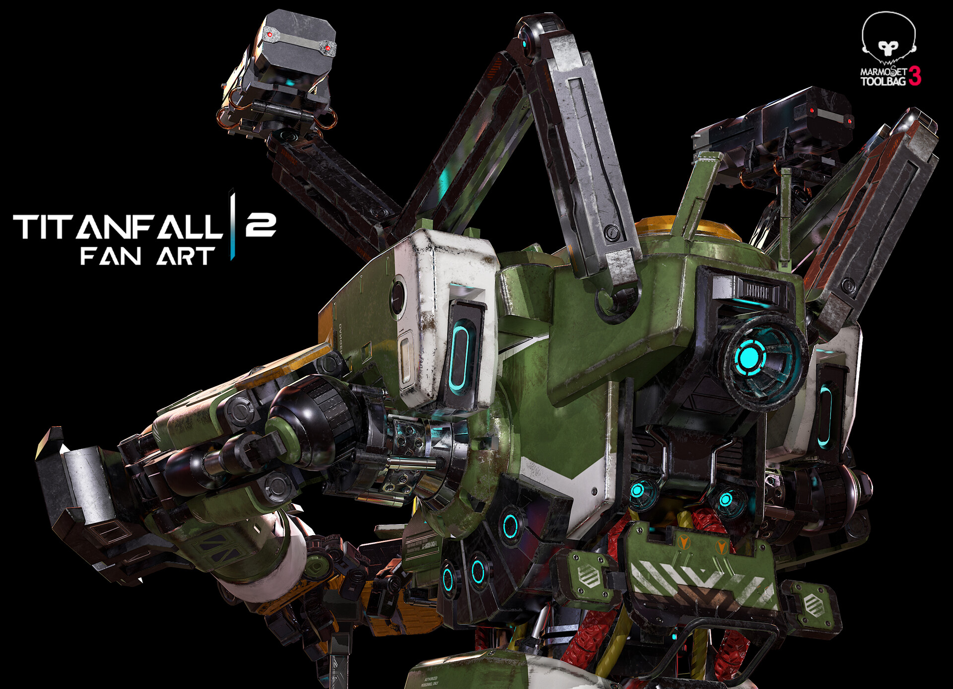 Rhittik Garg - Titanfall 2 Fan Art -- BT- 7274