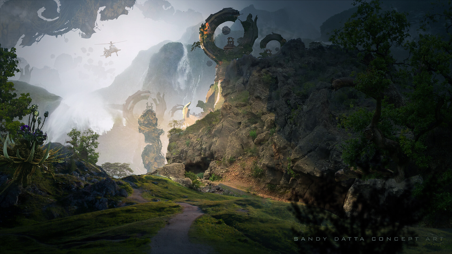 ArtStation - mountain mystery