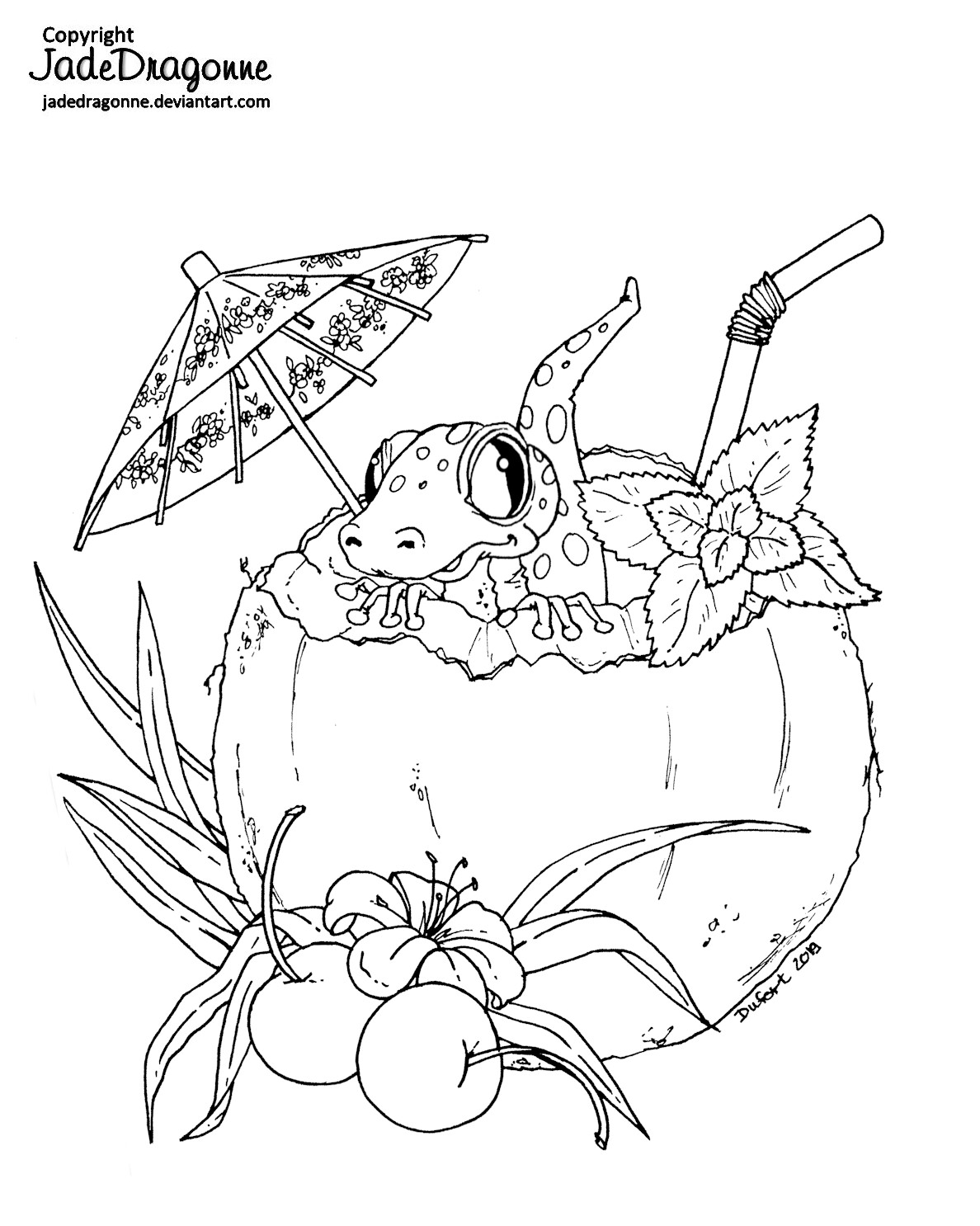 jadedragonne deviantart coloring pages