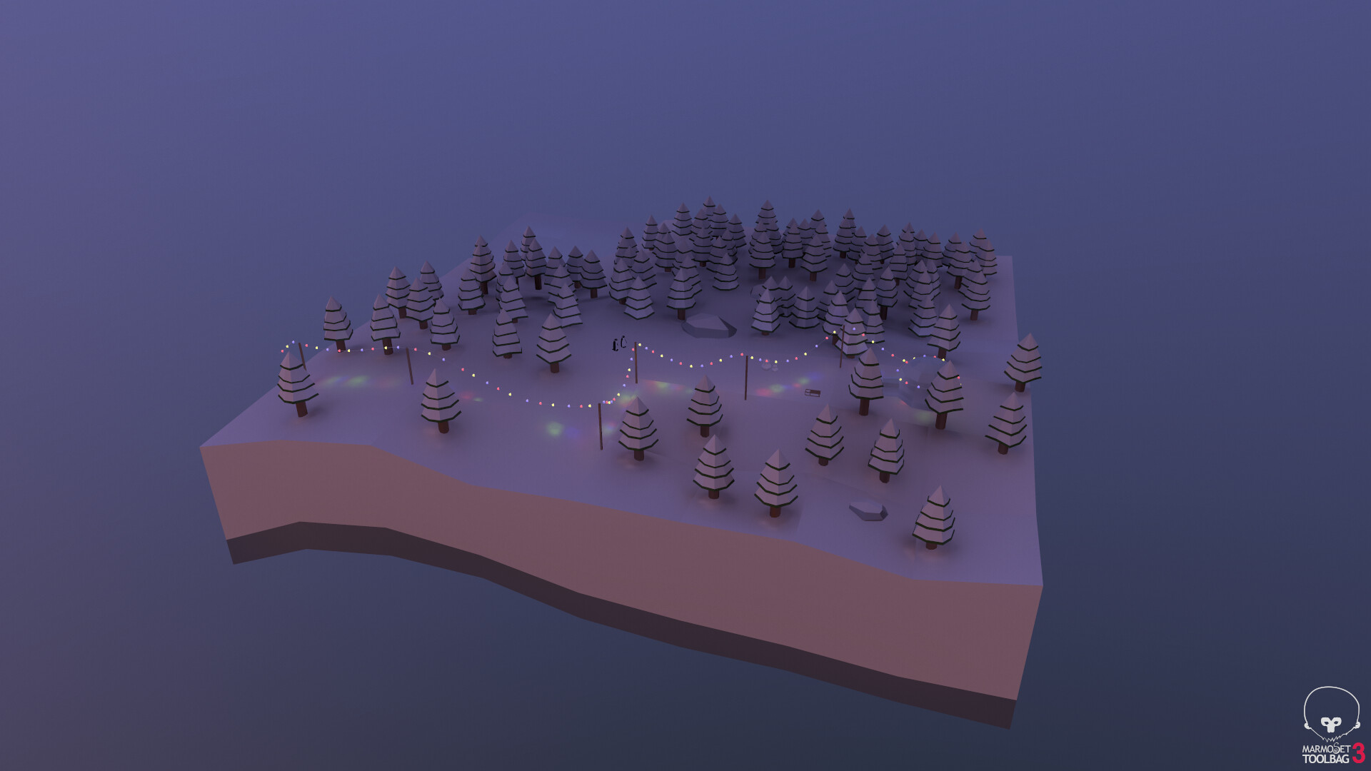 ArtStation - Snow low poly