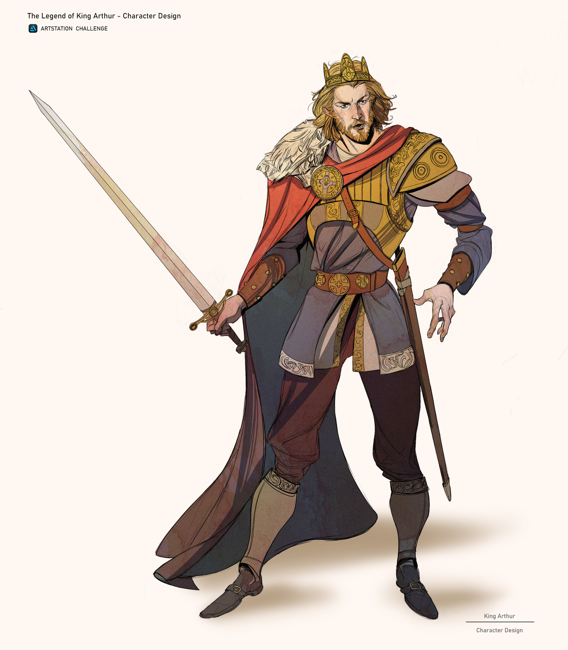 ArtStation - King Arthur Artstation Challenge