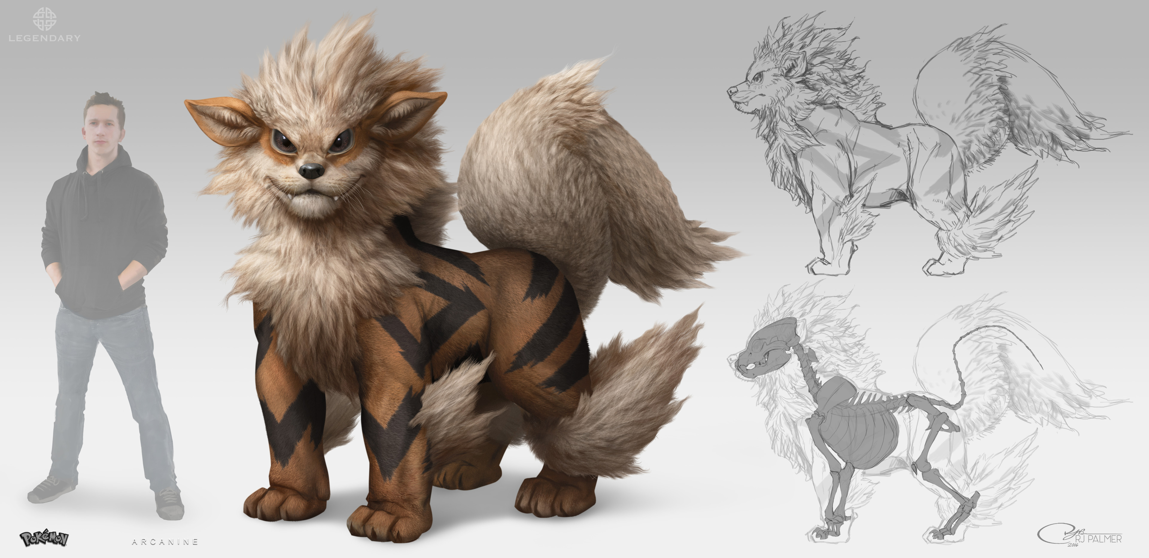 RJ Palmer - Detective Pikachu - Arcanine
