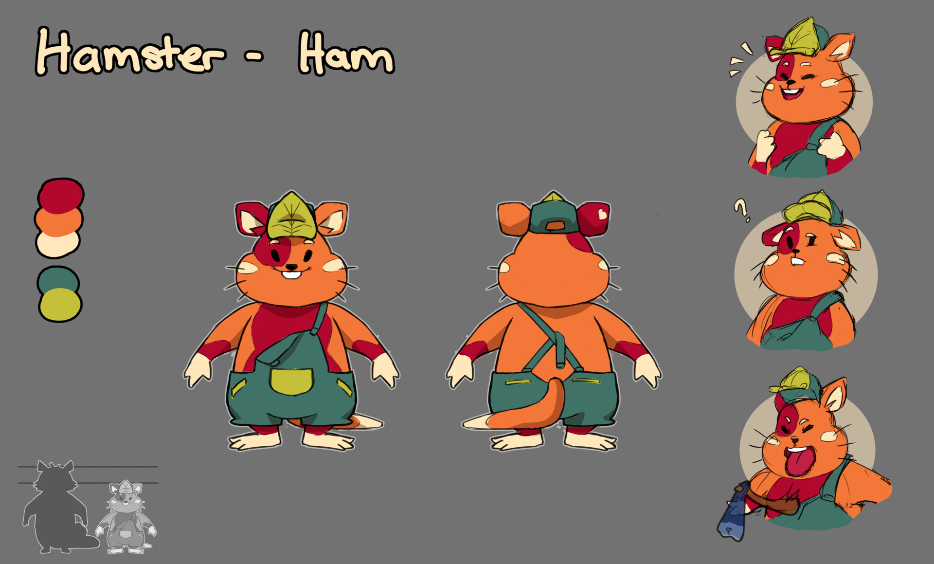 Darya Grinait - Moontato - Chartacter Design and Animation