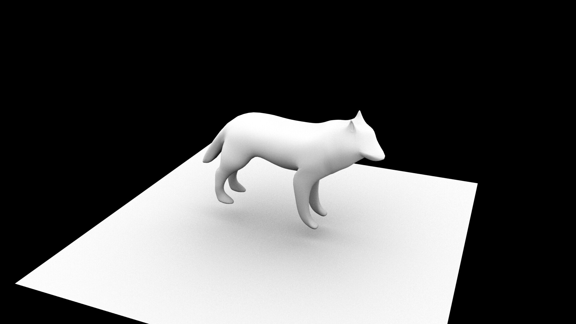 ArtStation - 3D Wolf Model