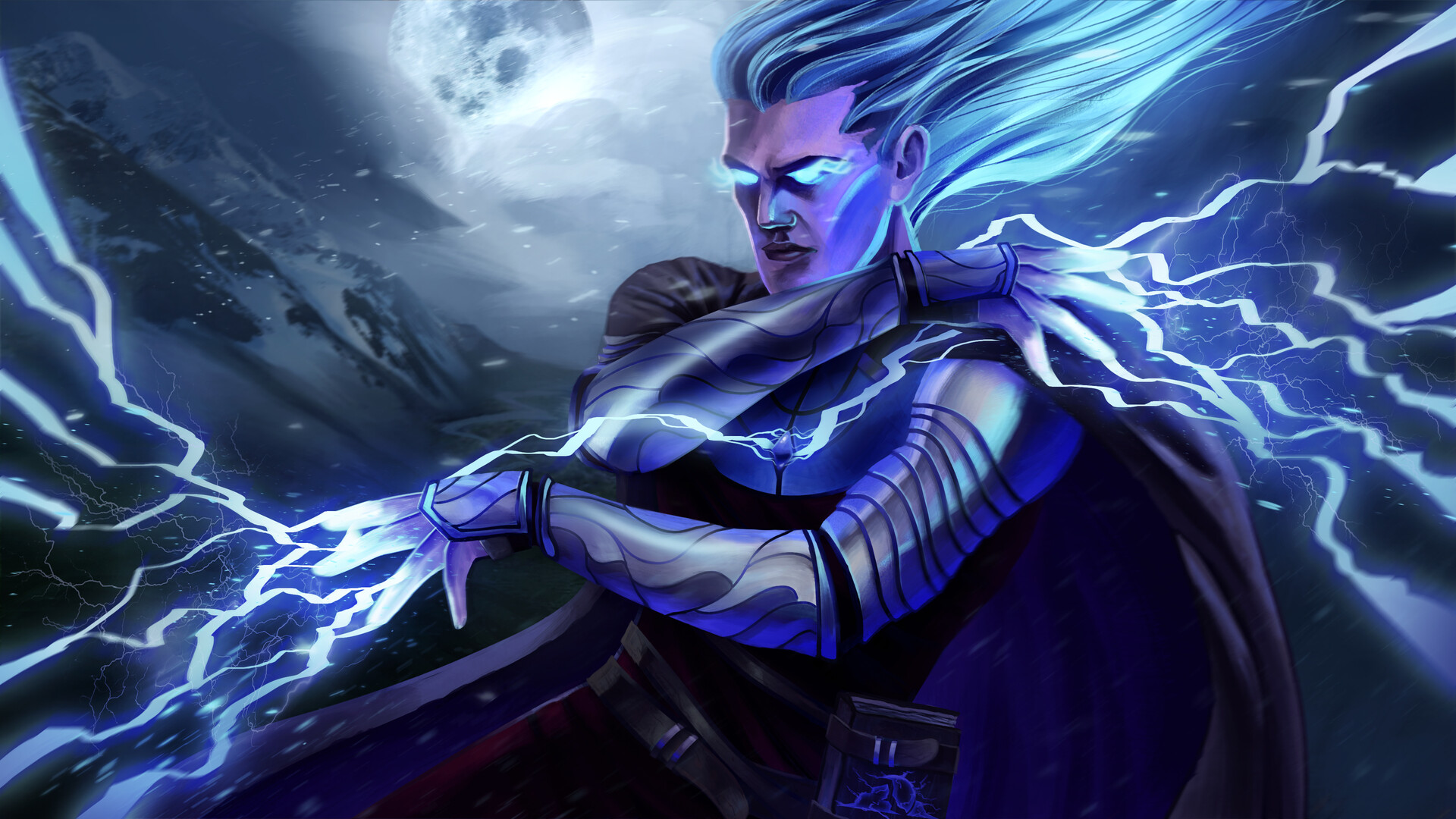 ArtStation - One with the Dark, Evan Beaubien