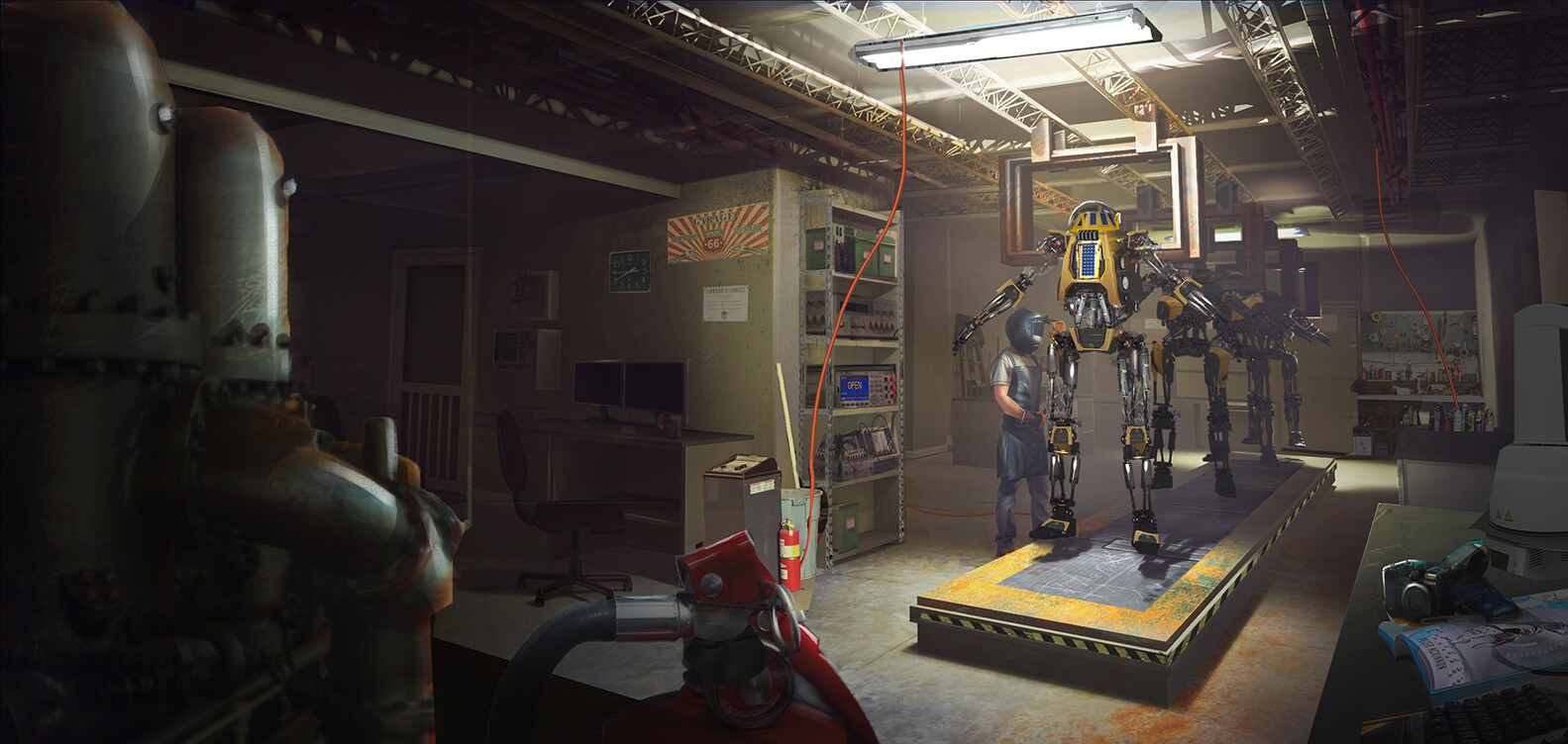 ArtStation - Robot factory