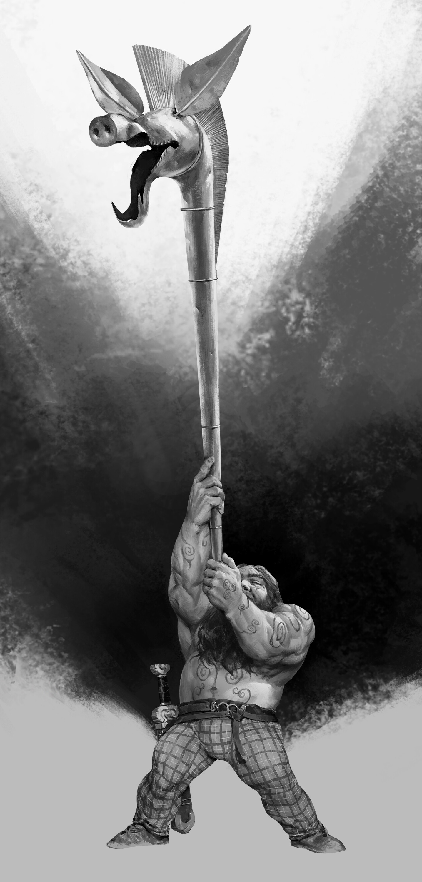 ArtStation - A Celtic dwarf