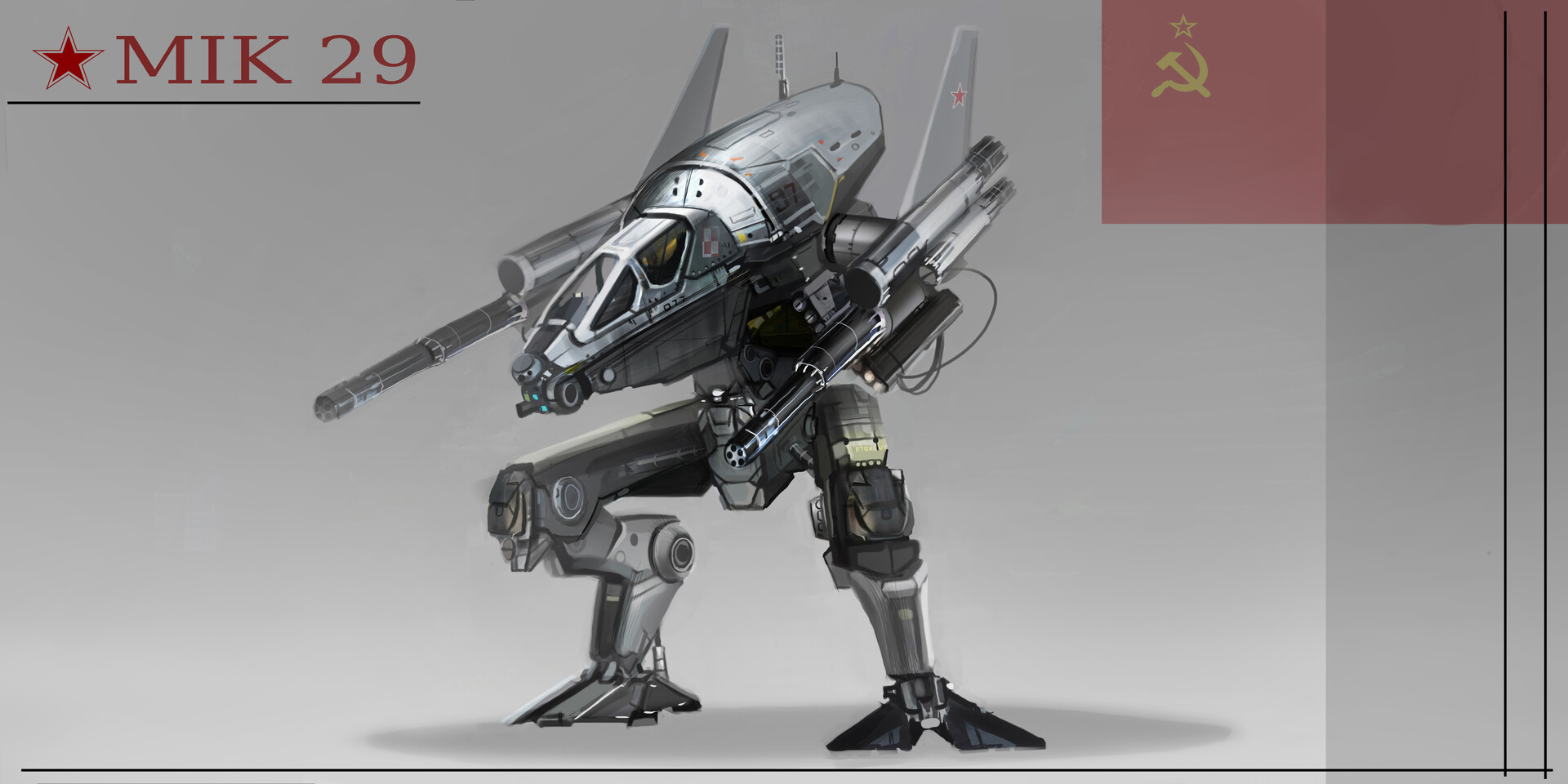 ArtStation - RUSSIAN MECHS