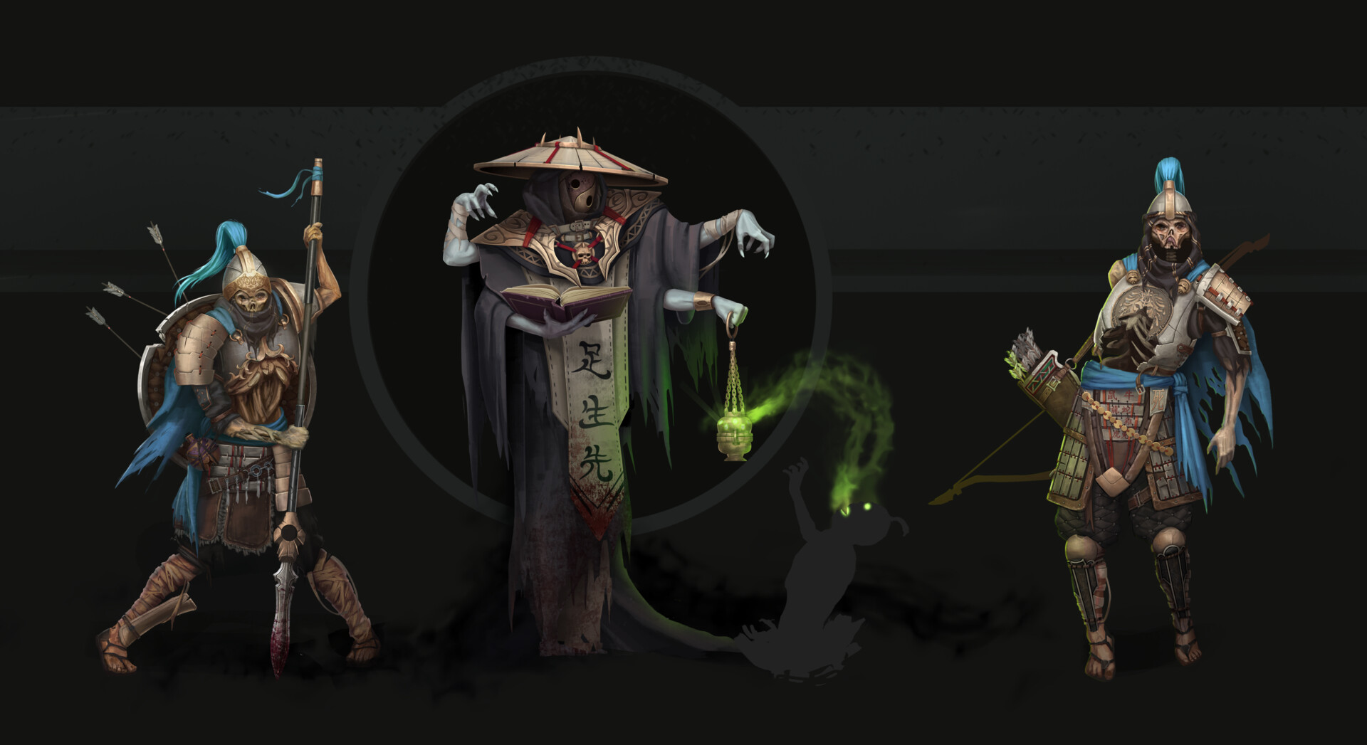 ArtStation - chinese undead concept