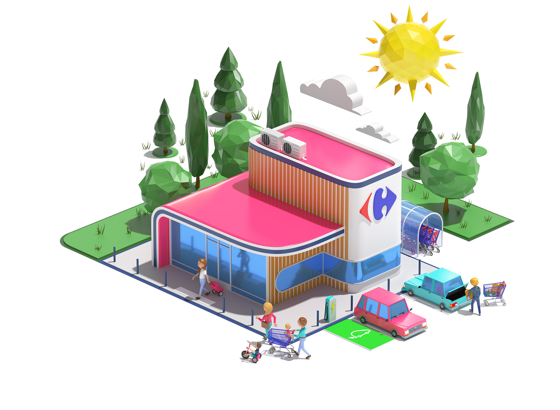 ArtStation - Act for Food - Carrefour