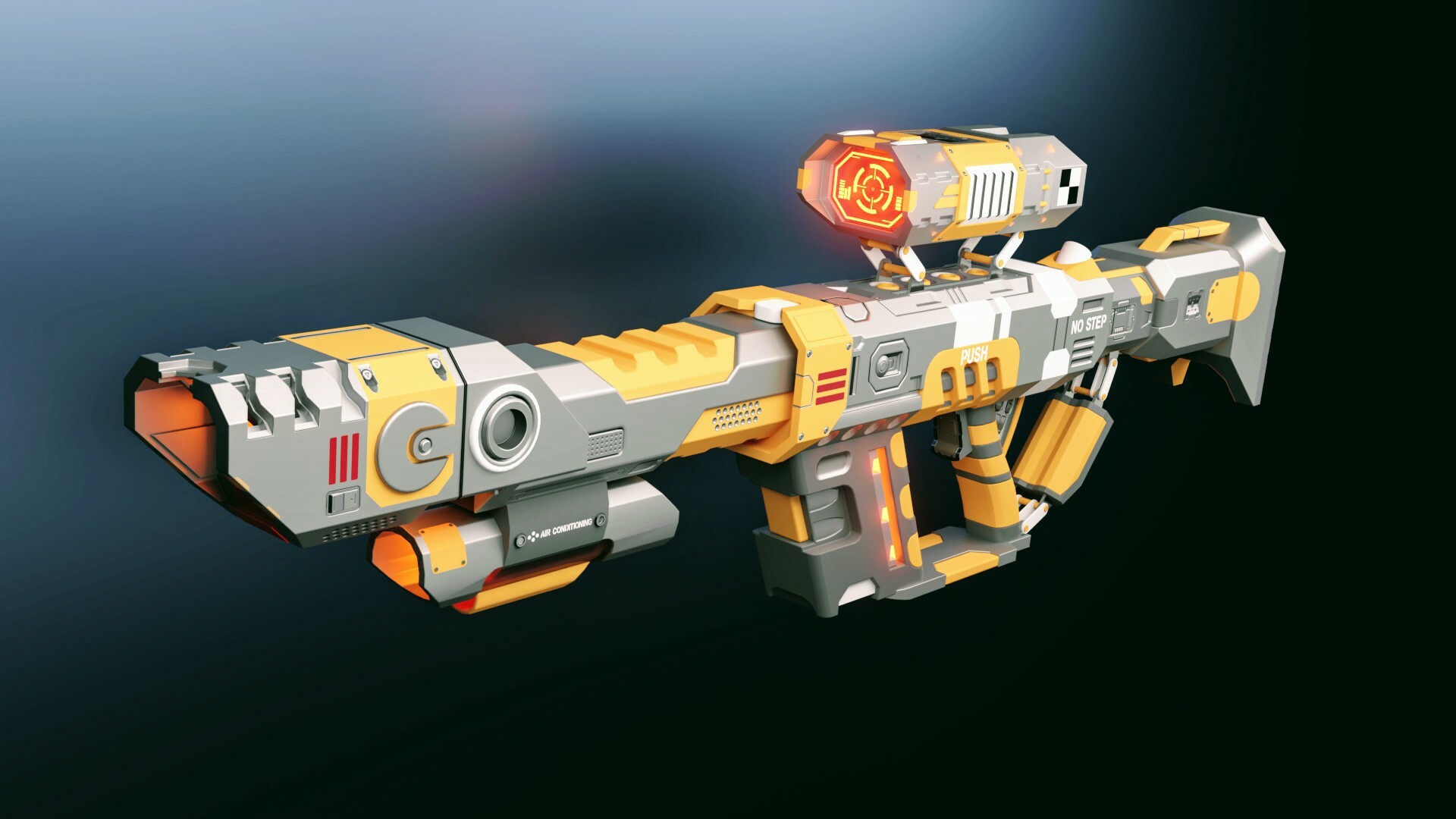 ArtStation - SCI-FI || Assault rifle