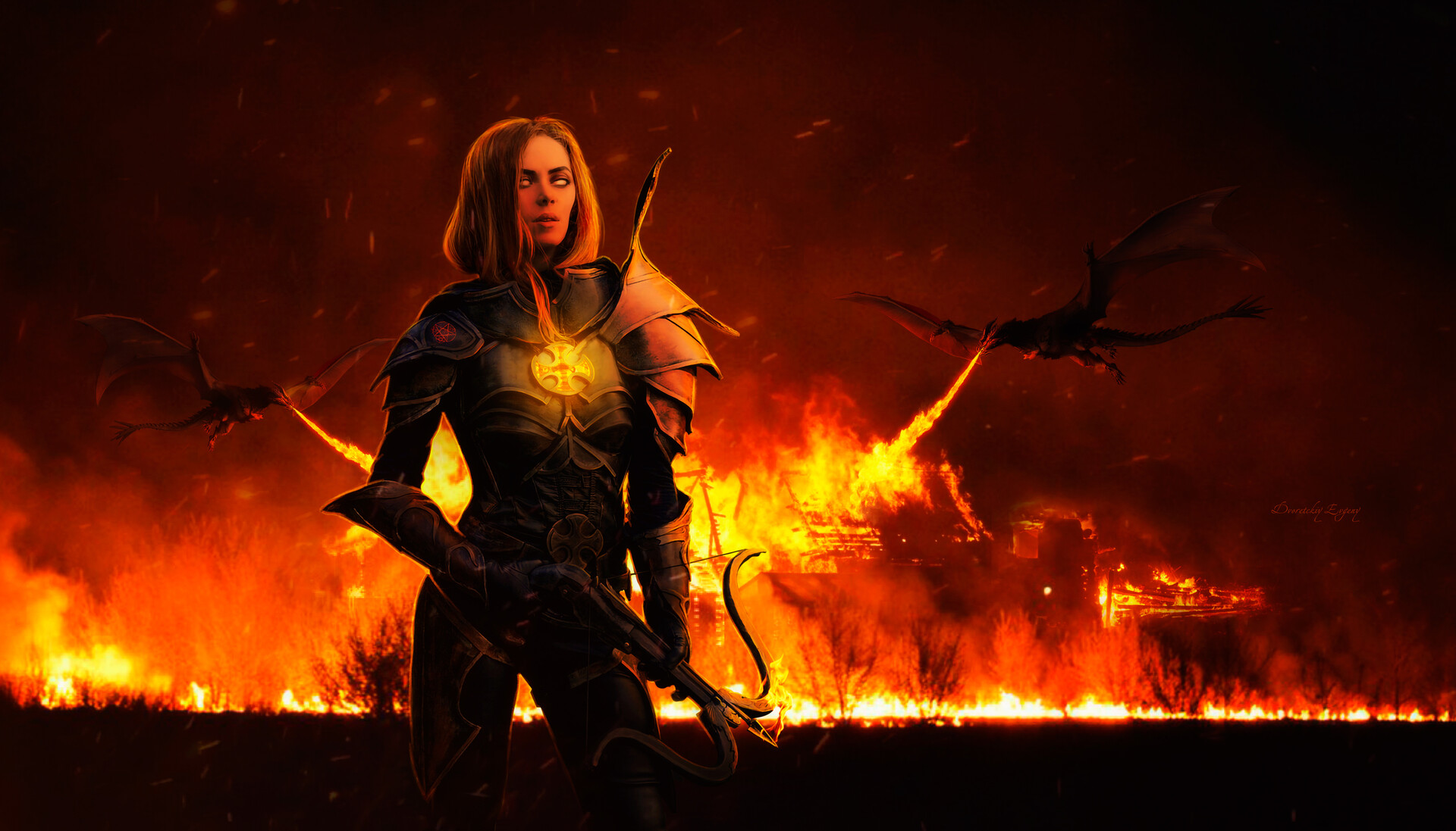 ArtStation - And let it burn - a bright flame!