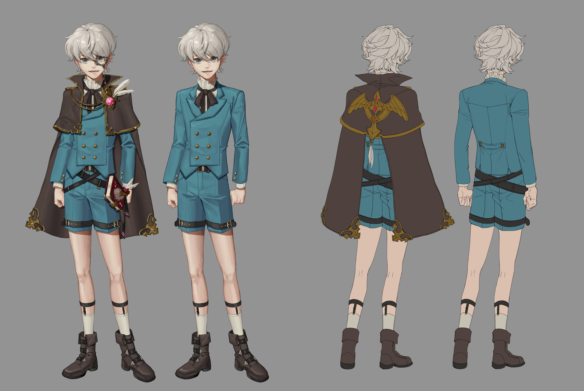 ArtStation - Character Design Sheet 2