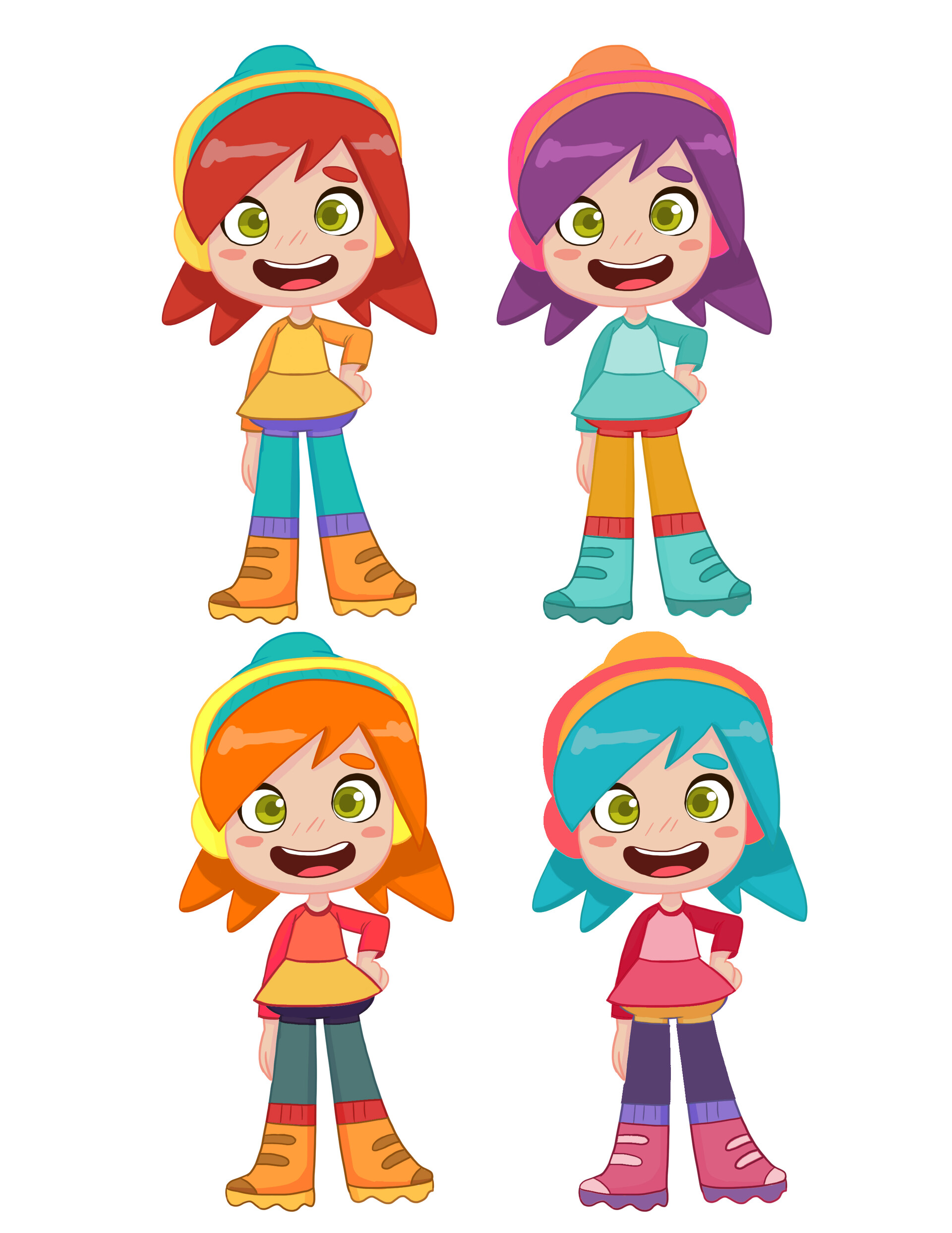 Melissa Ballesteros - charly m character desing