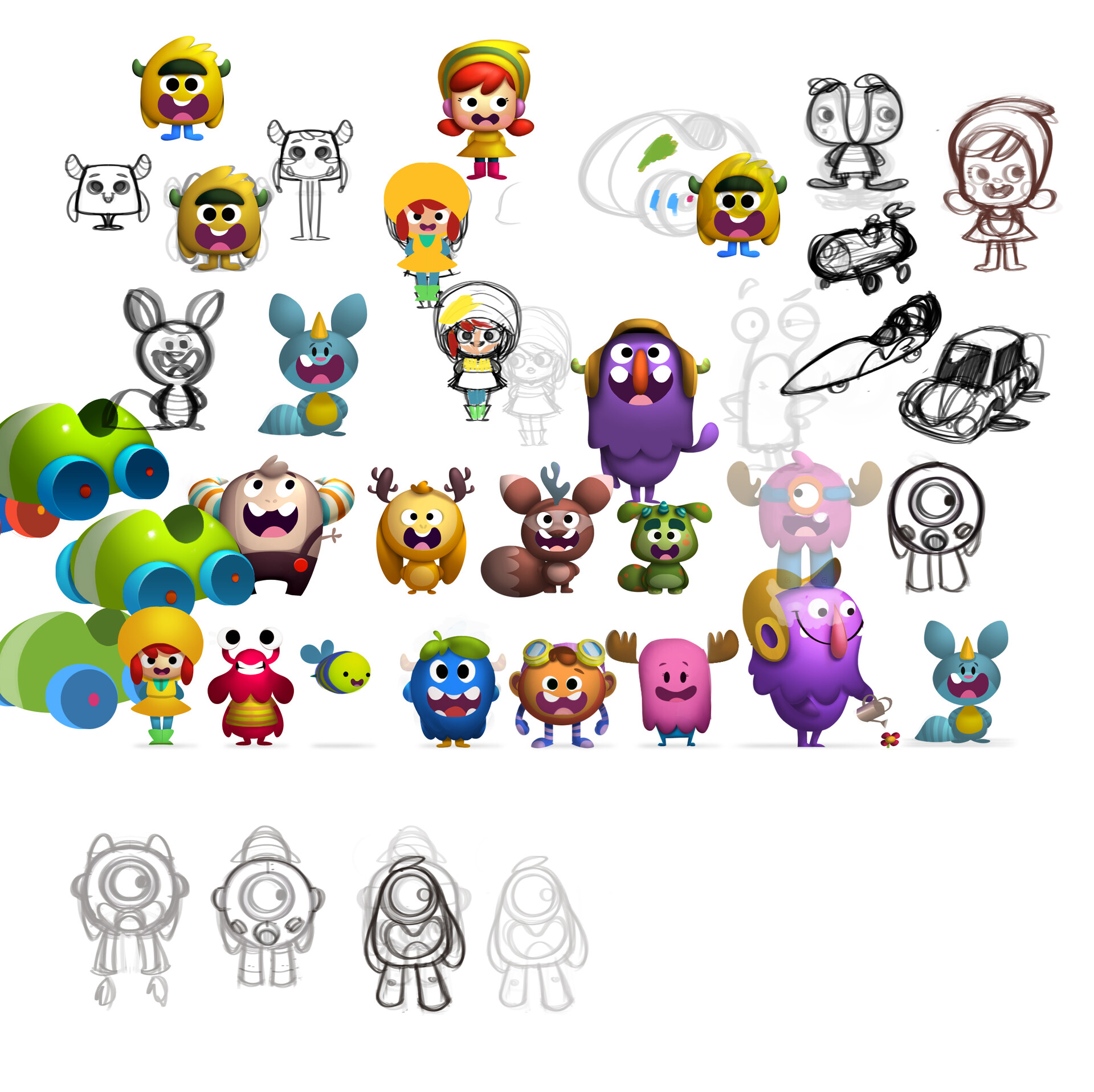 Melissa Ballesteros - charly m character desing