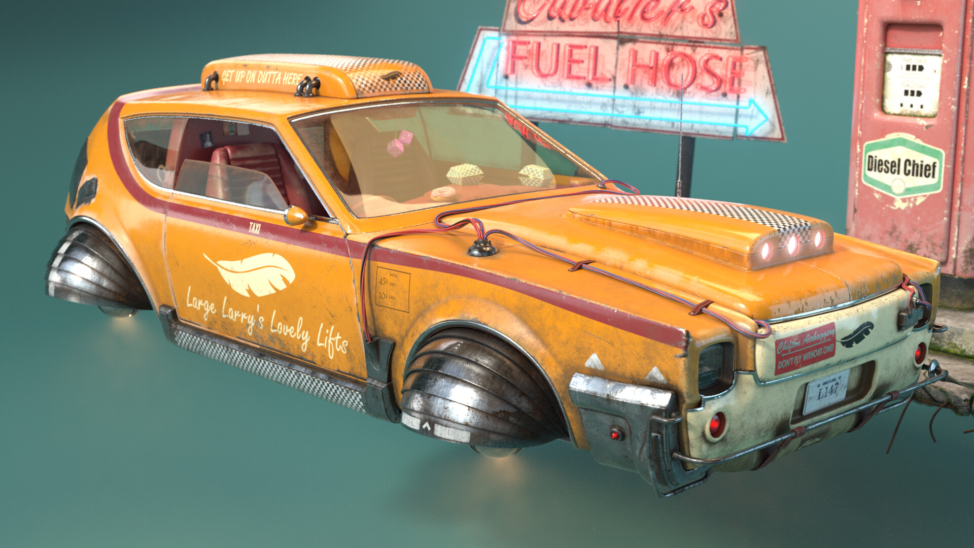 Daniel Allen - - Retrofit Hover Car