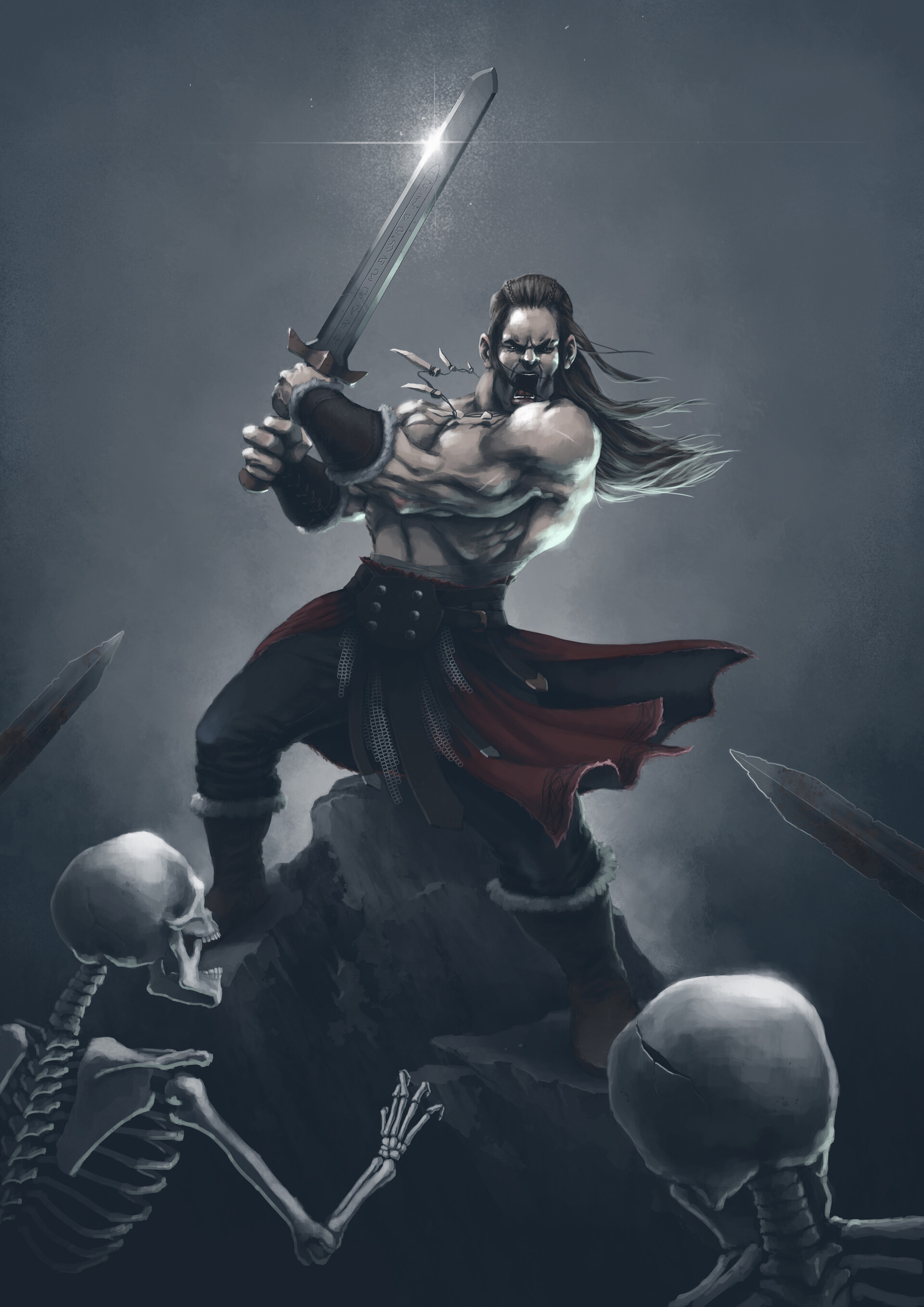 ArtStation - Warrior (Sword & Sorcery)