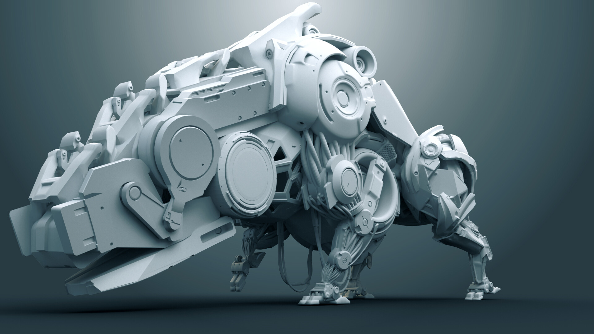 ArtStation - Bull Concept Art