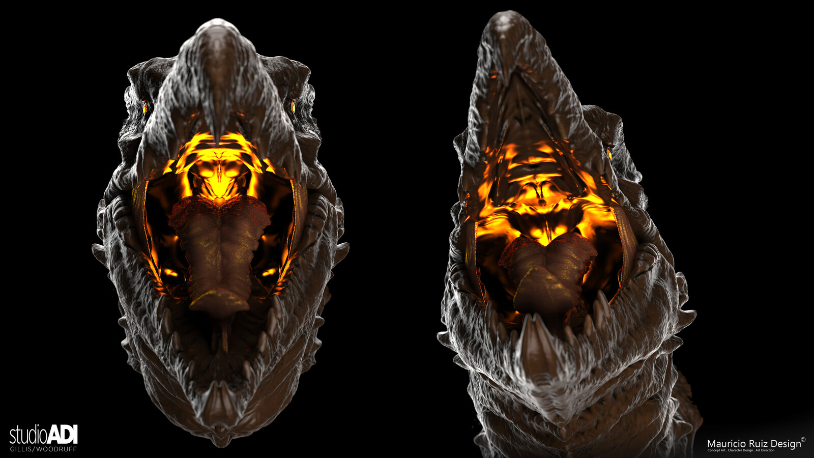 Mauricio Ruiz Design - Godzilla: King of the Monsters - Rodan Final ...