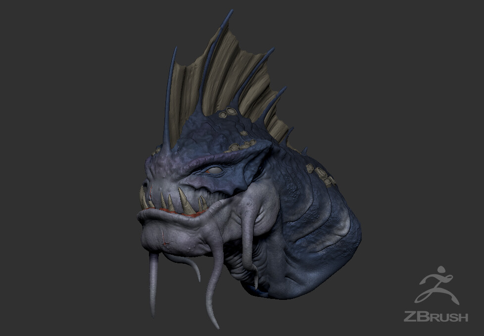 Rob Peerlings - Sea Monster Headbust