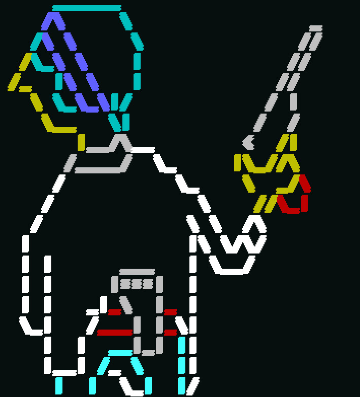 Boi - ASCII ART and ANIMATION - Advanced Ascii ( 2019 )