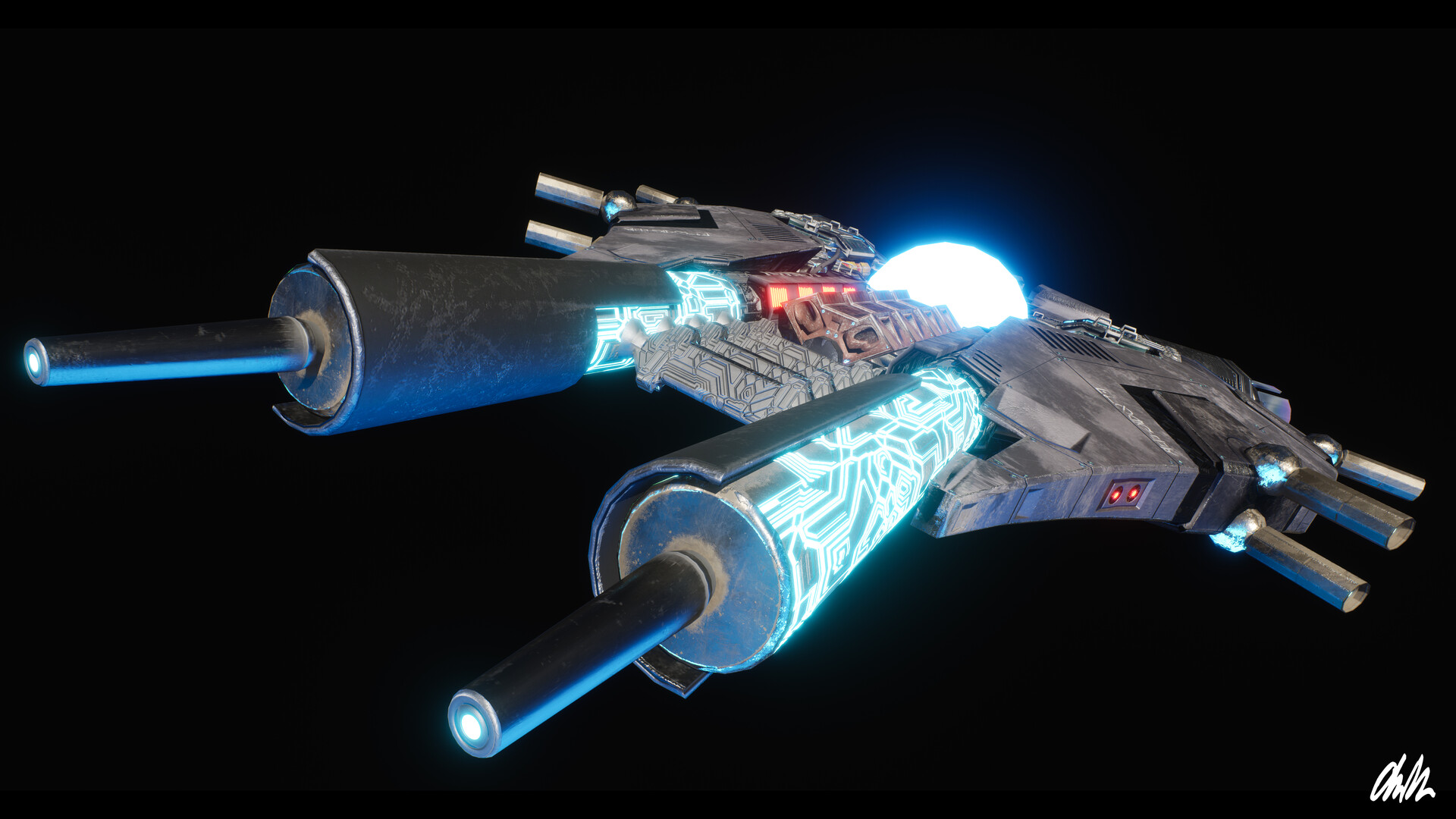 ArtStation - Untitled: "Alien Space Ship"