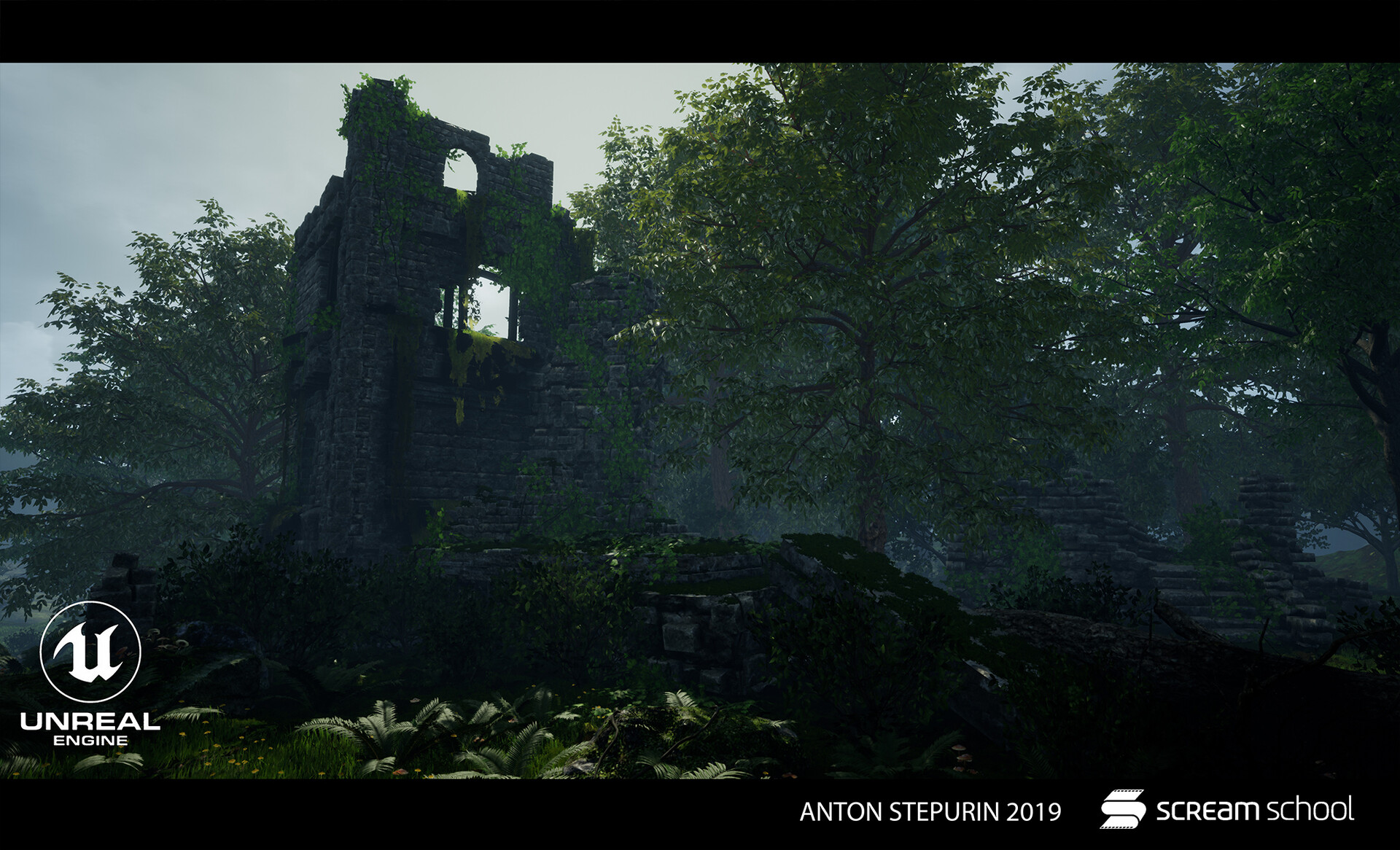 ArtStation - LevelDesign Practice - Ruins - Unreal Engine 4