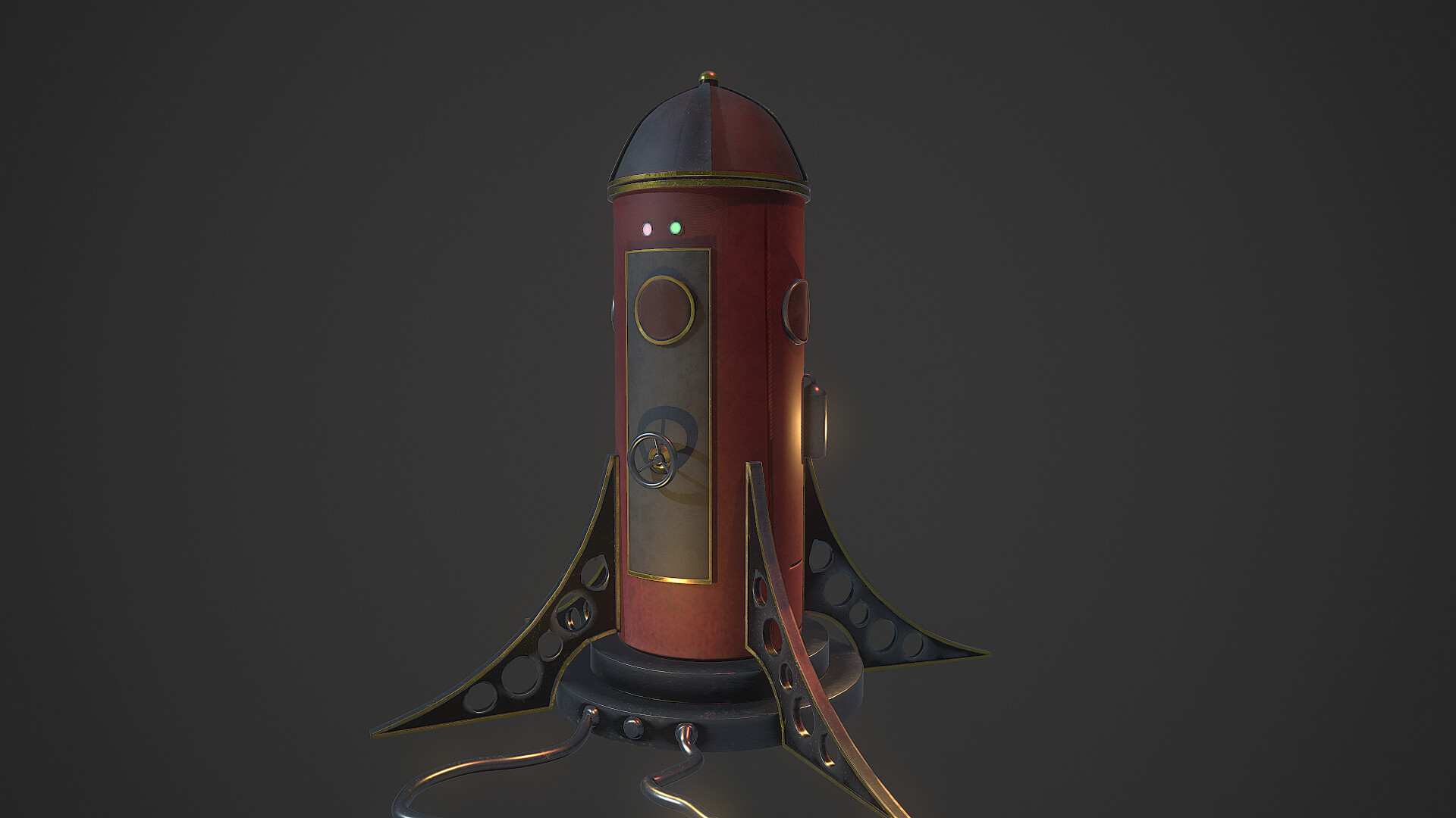 ArtStation - Steampunk 3D Teleporter