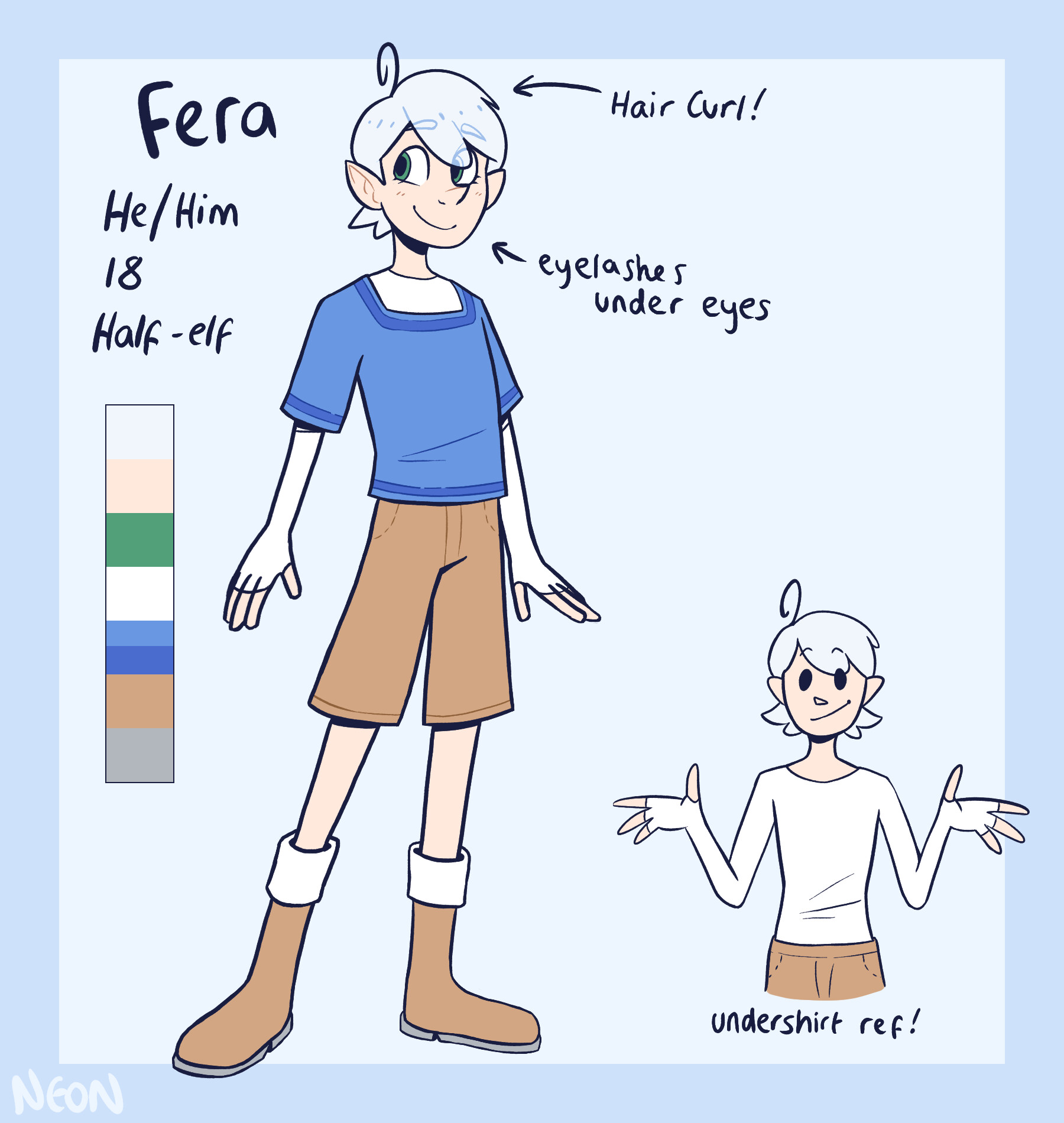ArtStation - Fera Ref Sheet (2019)