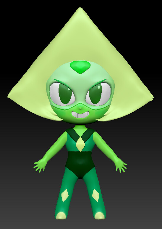 ArtStation - CHIBI 3D MODEL PERIDOT