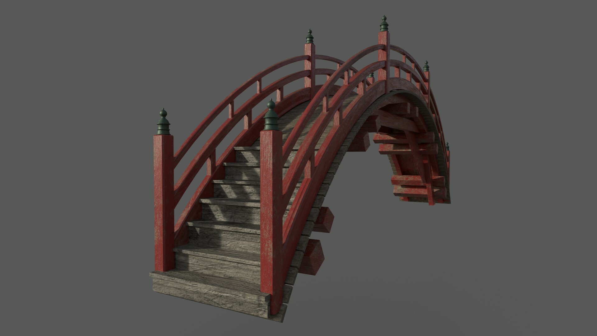 ArtStation - Japanese Garden Bridge