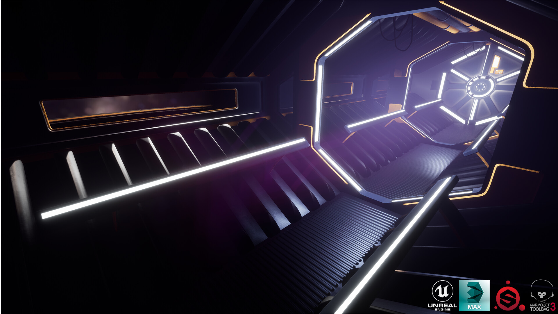 ArtStation - Space Walkway