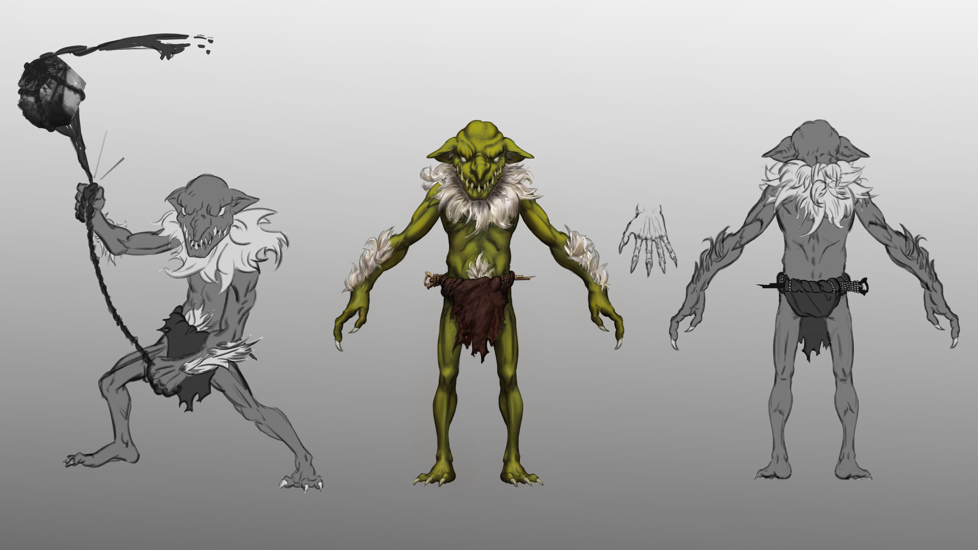ArtStation - Goblin mob 001