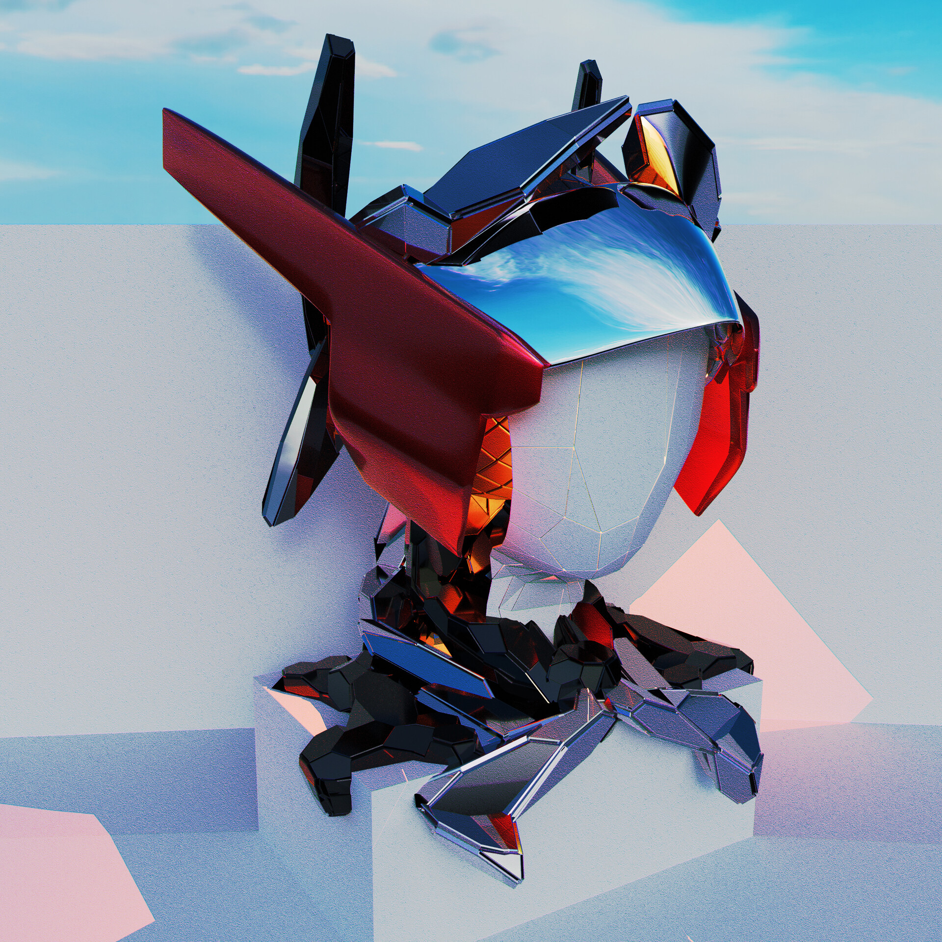 ArtStation - Mech Heads