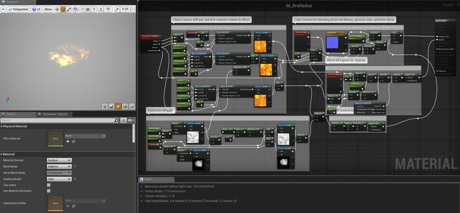 Matt Schaffter - Unreal Engine 4 Fire Material & Effects