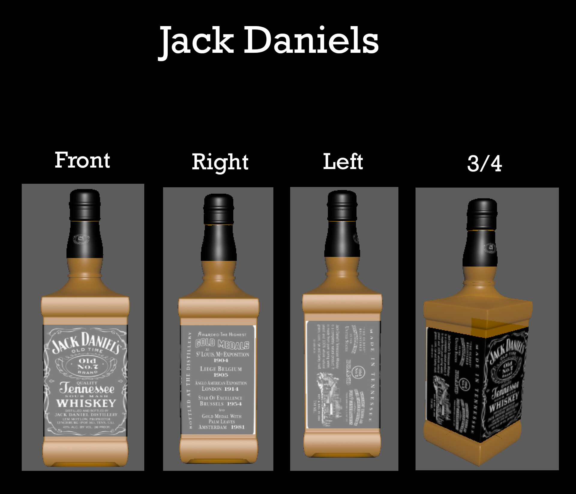 ArtStation - Jack Daniels Build