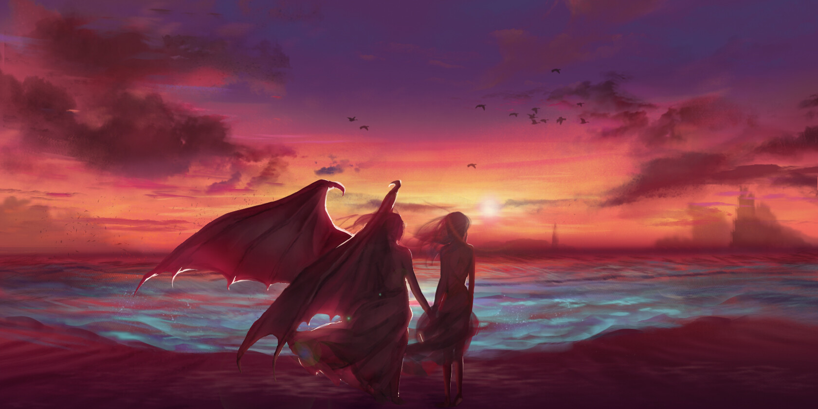 ArtStation - The Angle and Dragon -Part 7-