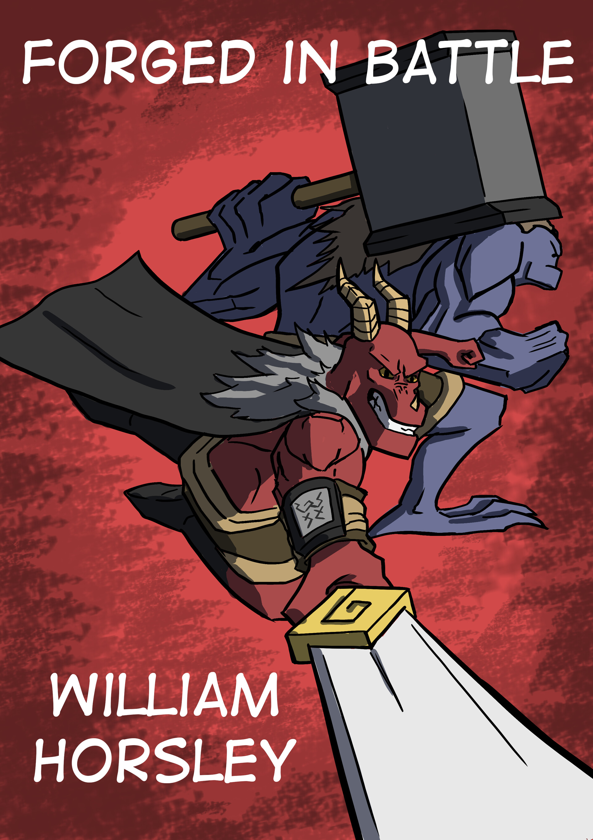 ArtStation - Forged In Battle (front cover)