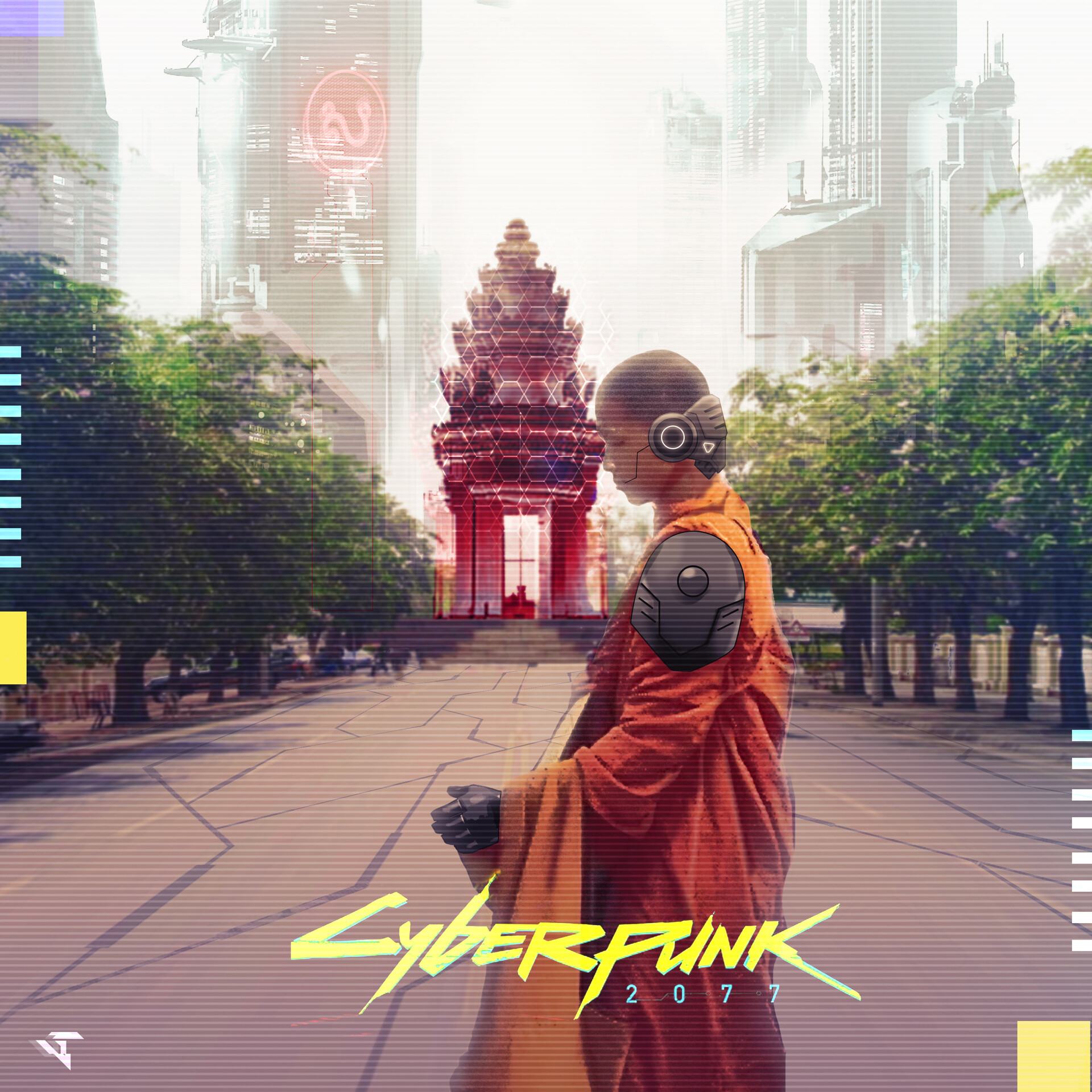 ArtStation - Cyberpunk 2077 Fan Art | Phnom Penh 2077