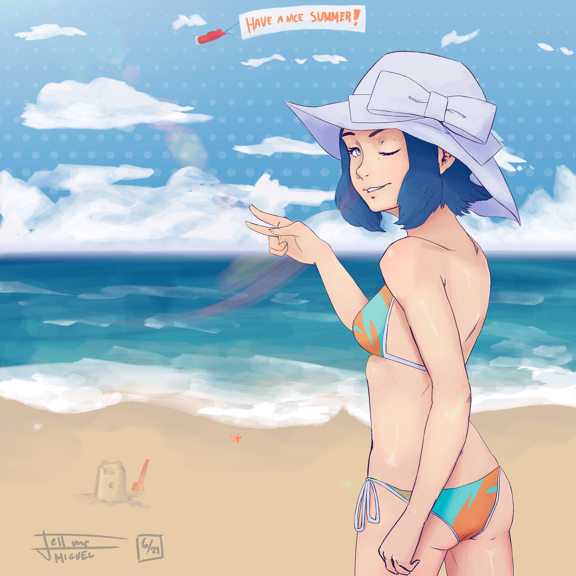 ArtStation - Summertime!