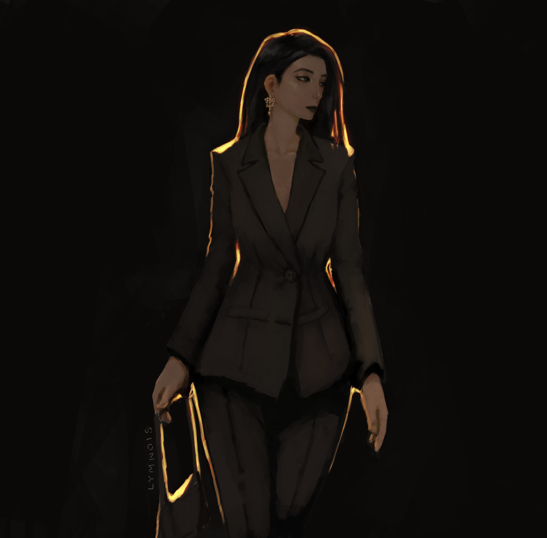 ArtStation - office lady