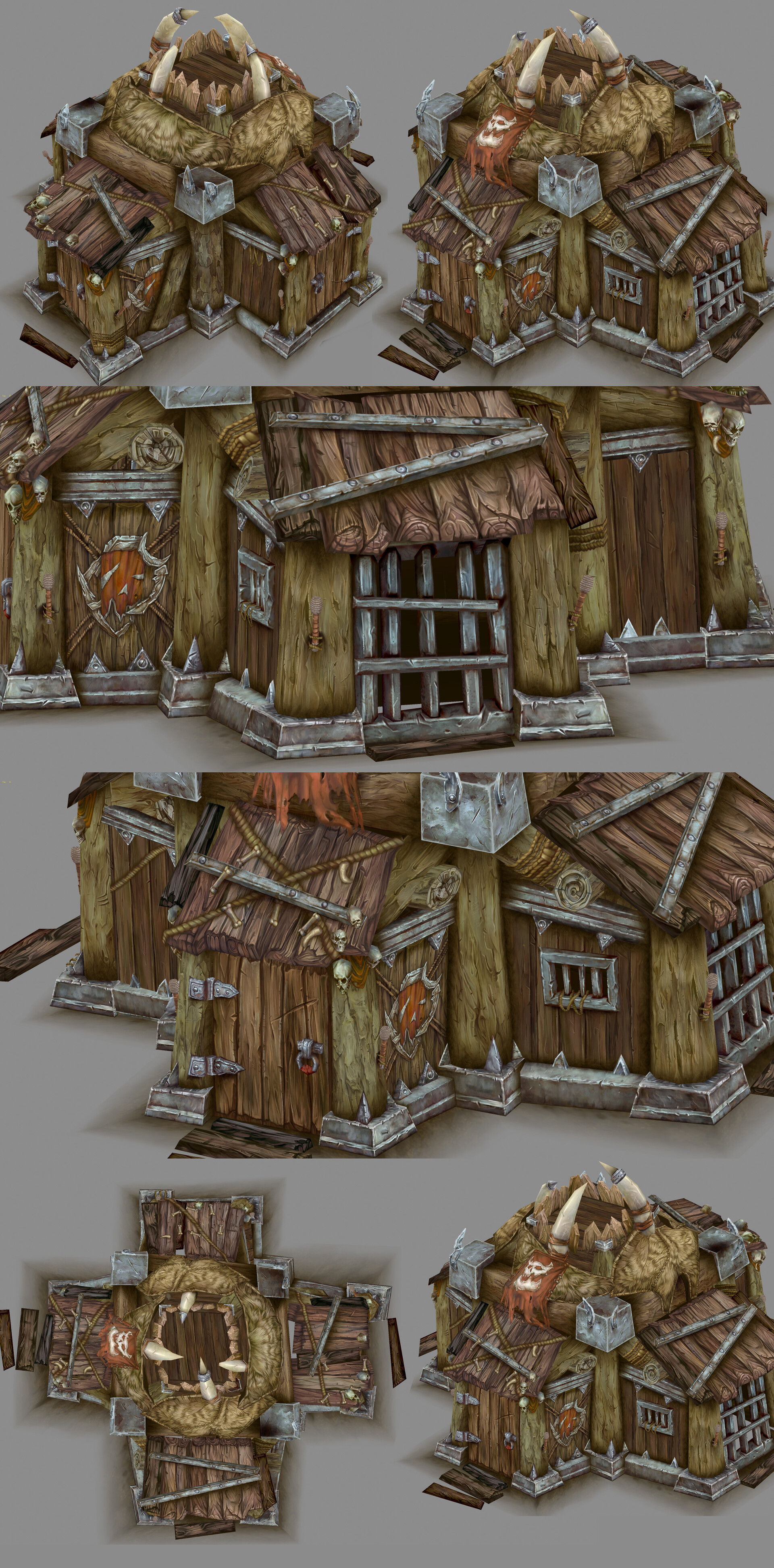 ArtStation - Orc camp