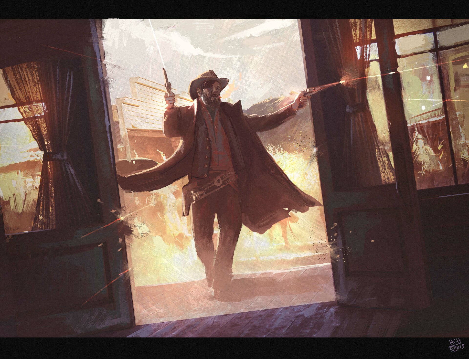 ArtStation - modern hunter 3