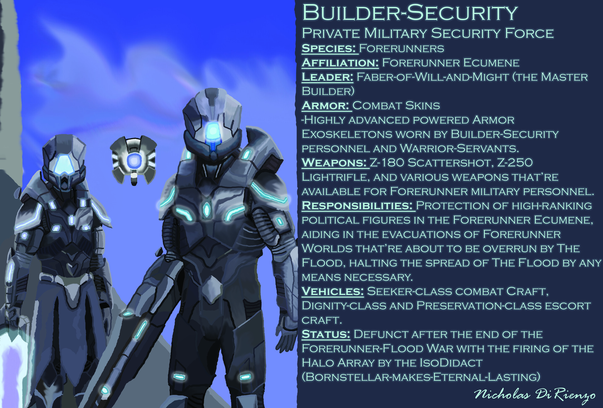 Forerunner Builder-Security by Nicholas DiRienzo : r/ImaginaryHalo