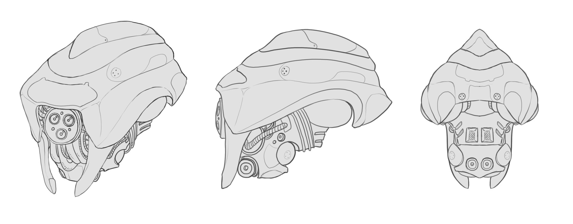 Rachel Denton - Alien Mech Designs