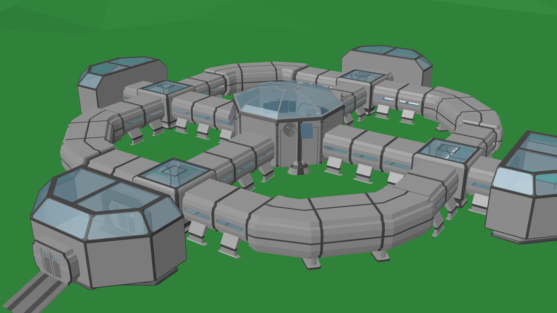 ArtStation - Space Base