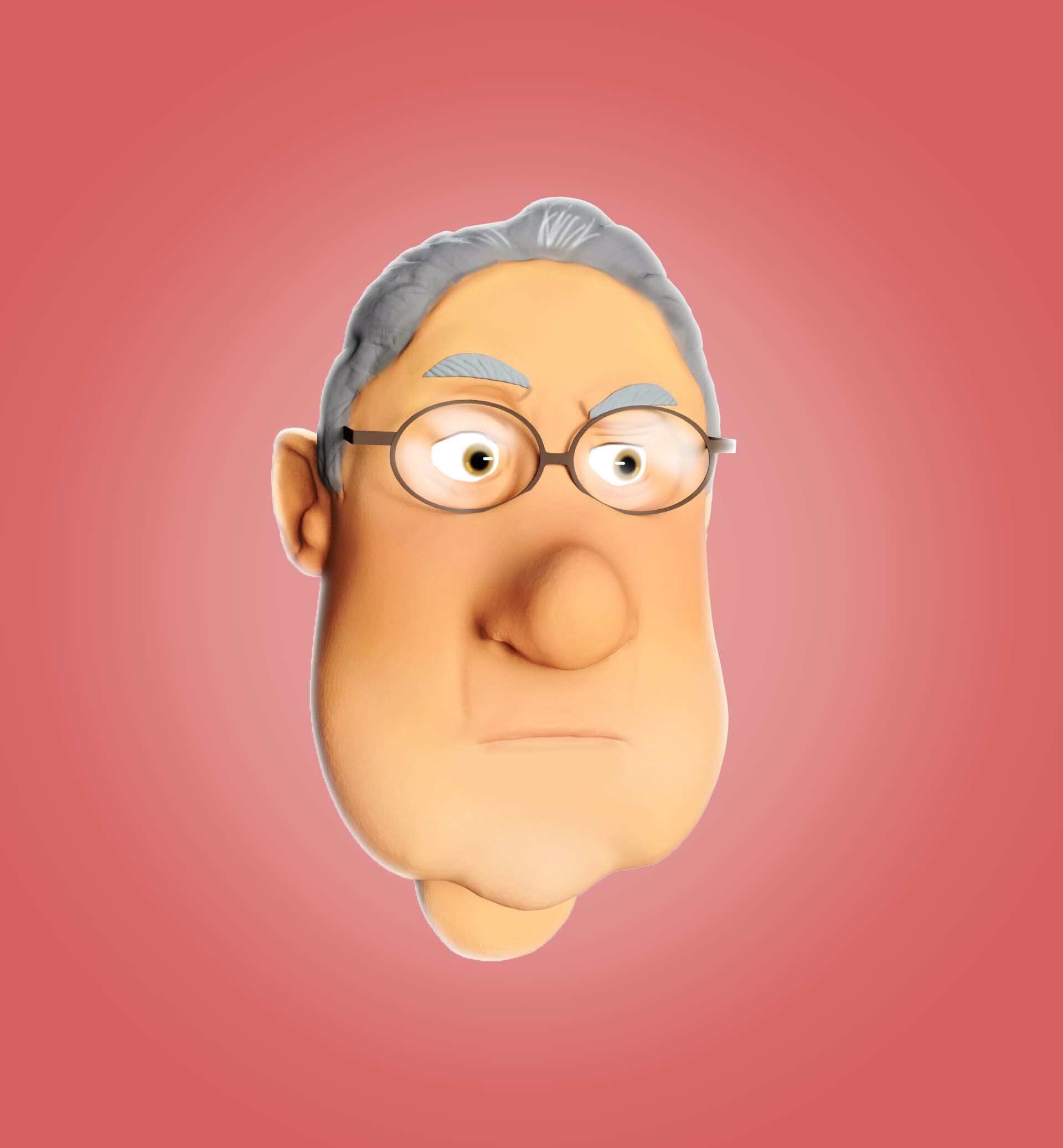 ArtStation - Grumpy Old Man